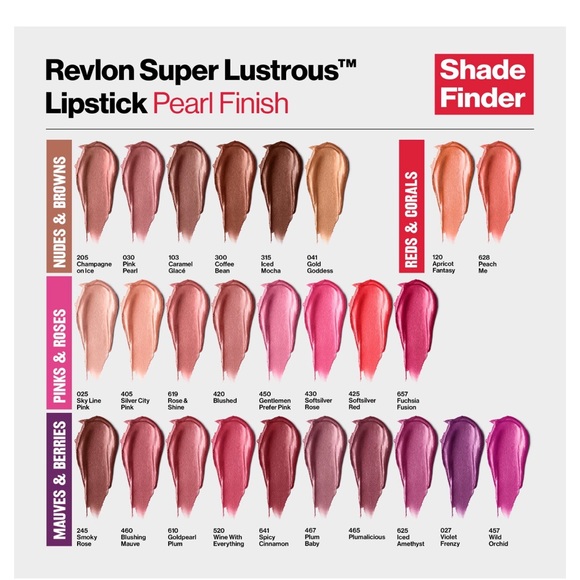 Revlon | Makeup | 42 Revlon Super Lustrous Creme Lipstick Creamy ...